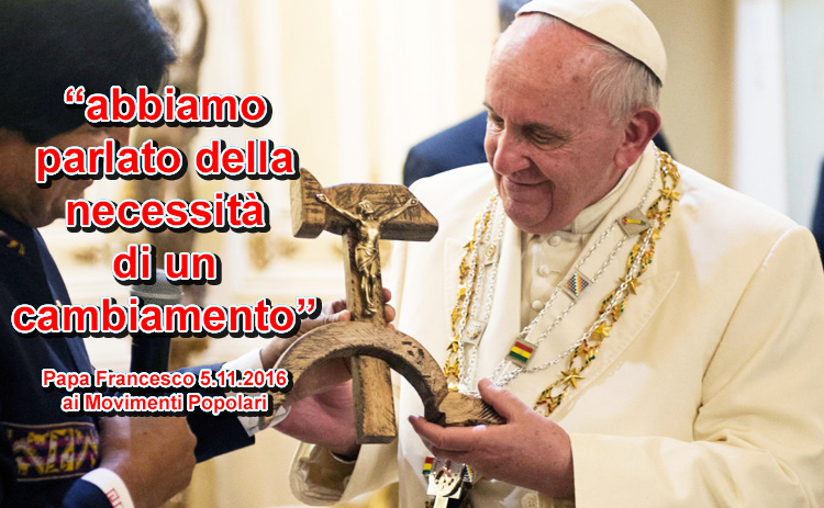 Quando un pontificato scende a patti con Mammona!
