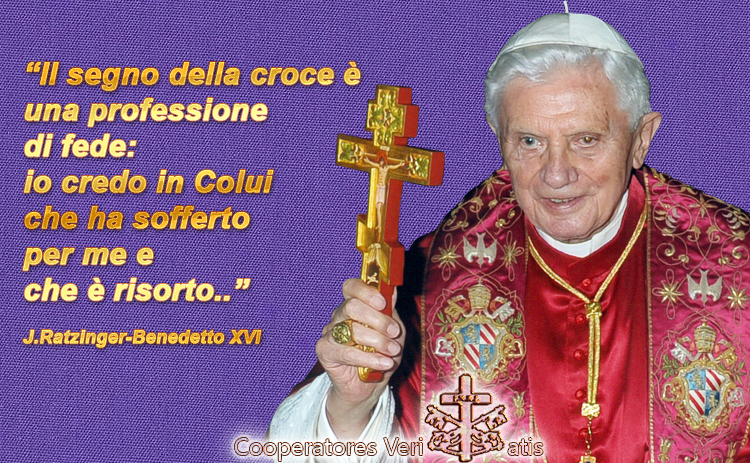 Ratzinger spiega il valore del Segno della Croce – imperdibile