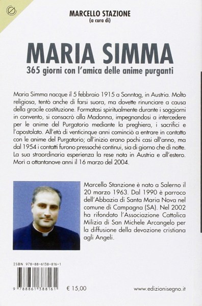 Storia edificante su Maria Simma e il Purgatorio