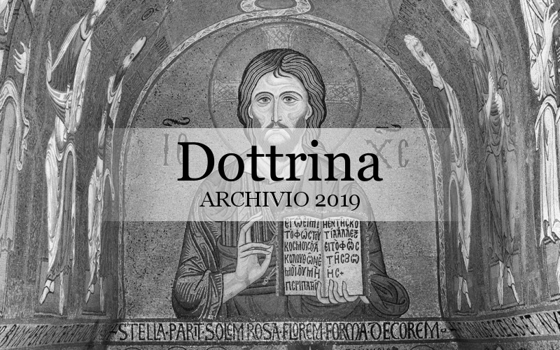 Dottrina – Archivio 2019