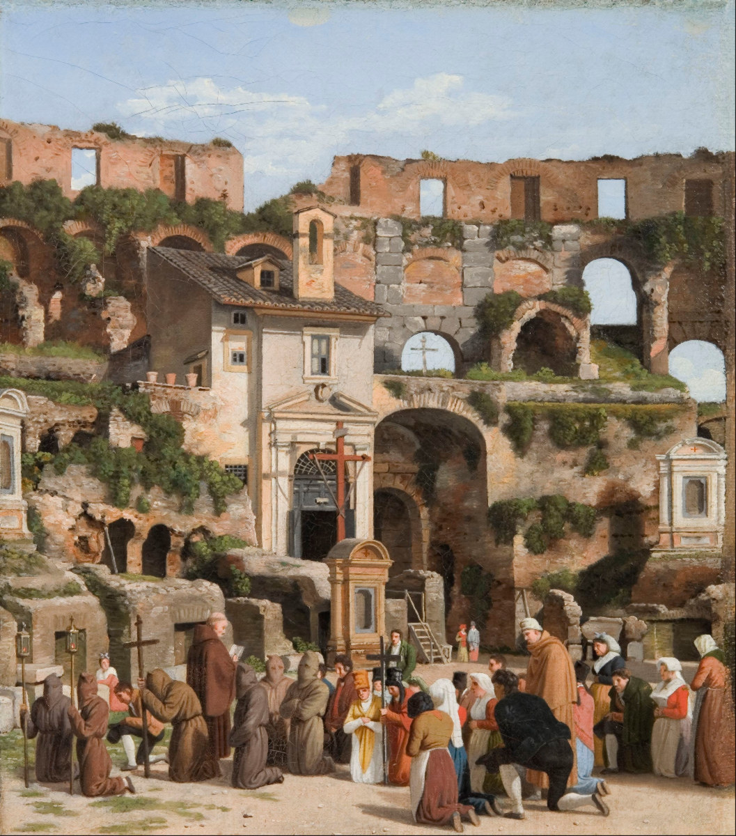 Dentro al Colosseo una delle chiese più antiche di Roma